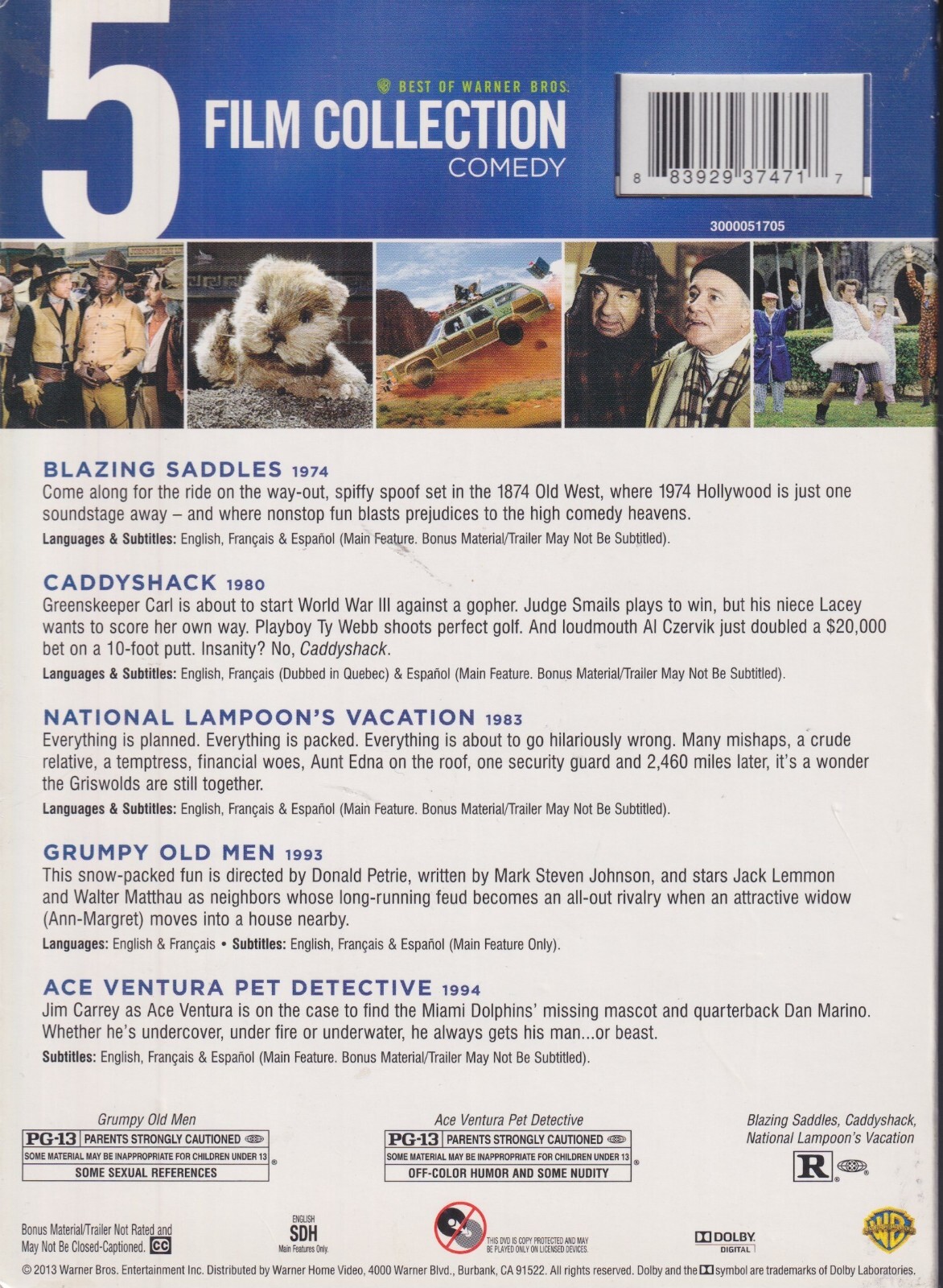 5 Film Collection: Comedy (5-DVD Set) 883929352500| eBay