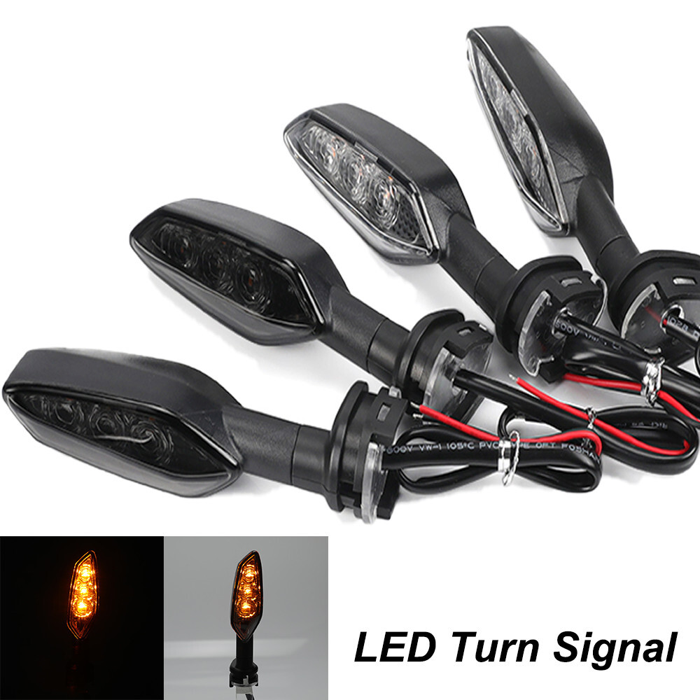 Rear LED Indicators Flasher Blinkers Turn Signal For Yamaha YZF-R1/R1M ...
