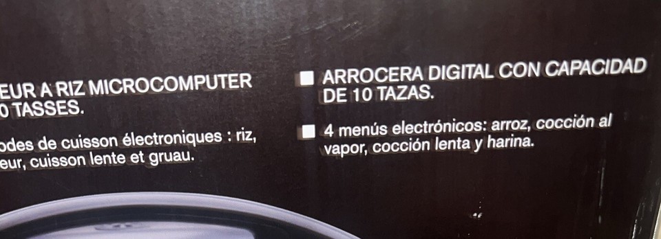 krups microcomputer Rice Slow Cooker Rare Open Box | eBay