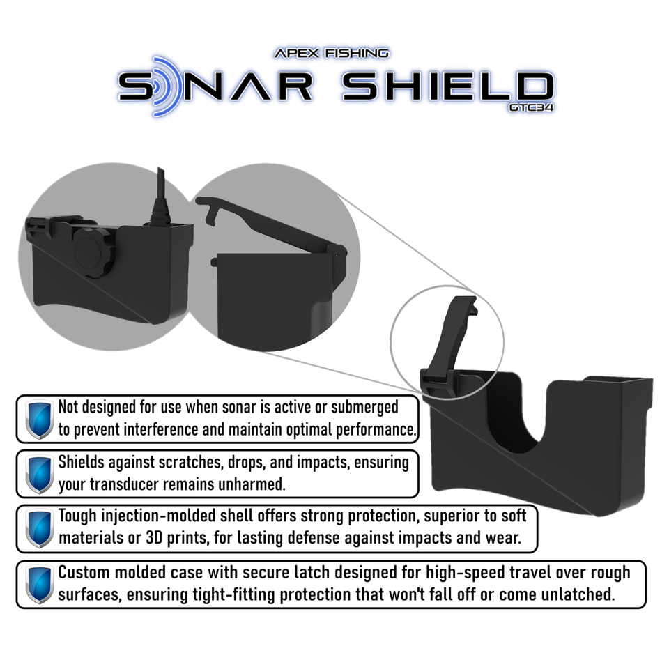 Sonar Shield Transducer Cover | eBay