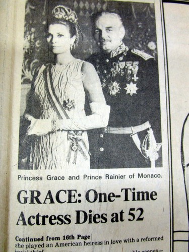 Princess Grace Car Accident Photos