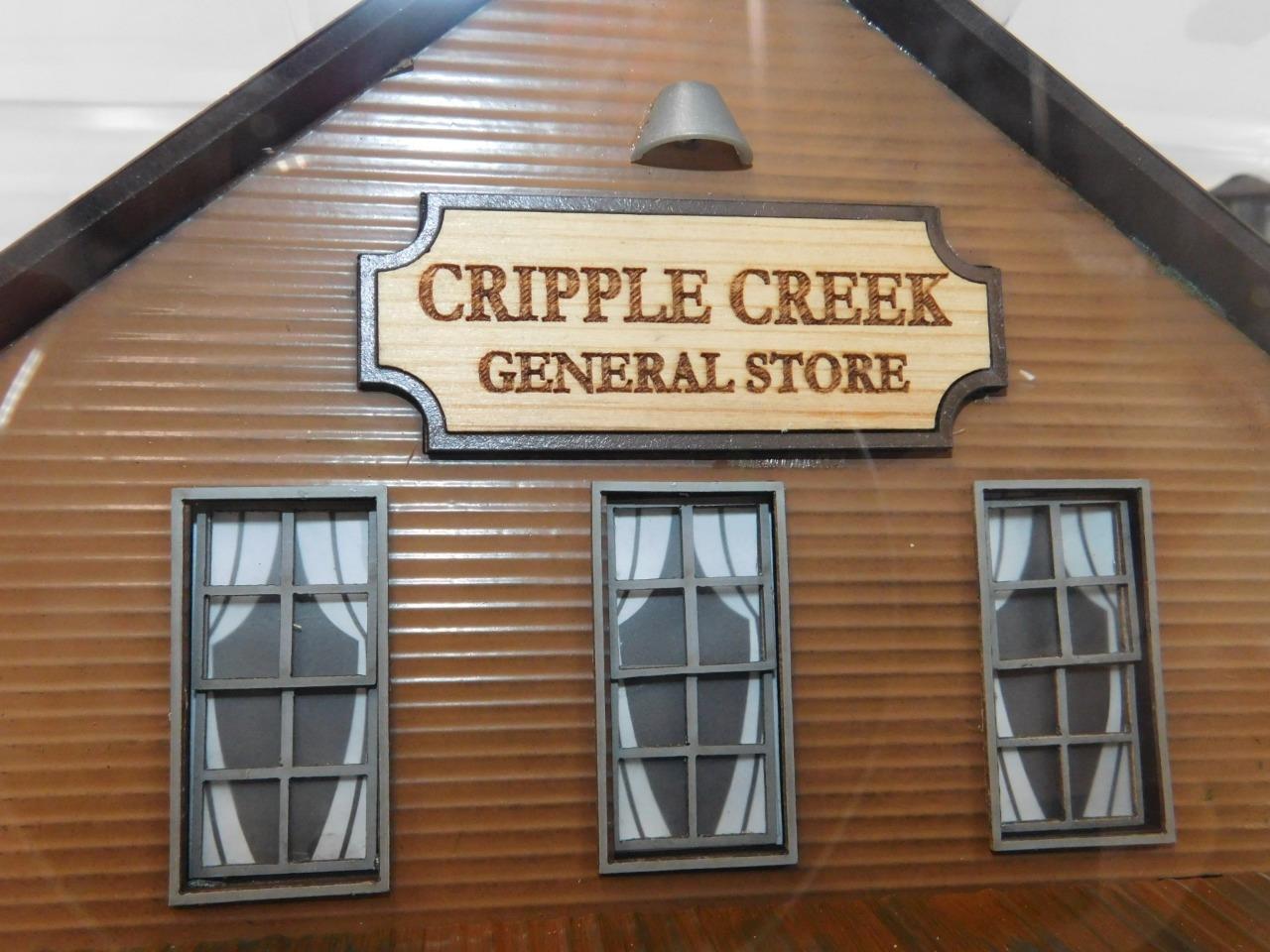 Menards O Gauge Cripple Creek General Store #279-8306 Lights Figures ...