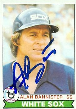Alan Bannister autographed baseball card (Chicago White Sox) 1979 Topps ...