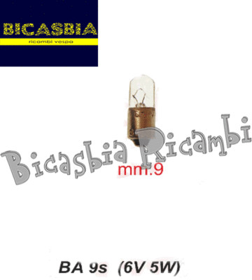 14295 - 6V 5W Bulb Position Light Rear Headlight Vespa 50 PK S | eBay