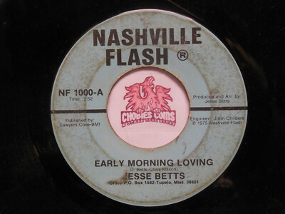 Jesse Betts: Early Morning Loving / Something I Want To Tell You 45 RPM ...