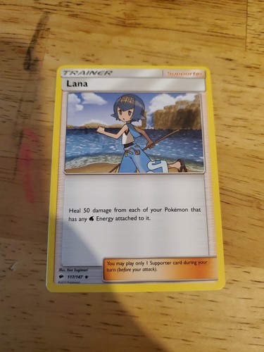 Pokemon Card - Lana 2017 | eBay