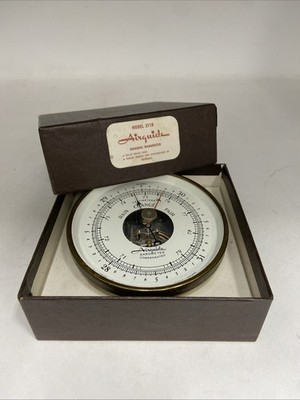Vintage Airguide Hanging Barometer Compensated Model 211B | eBay