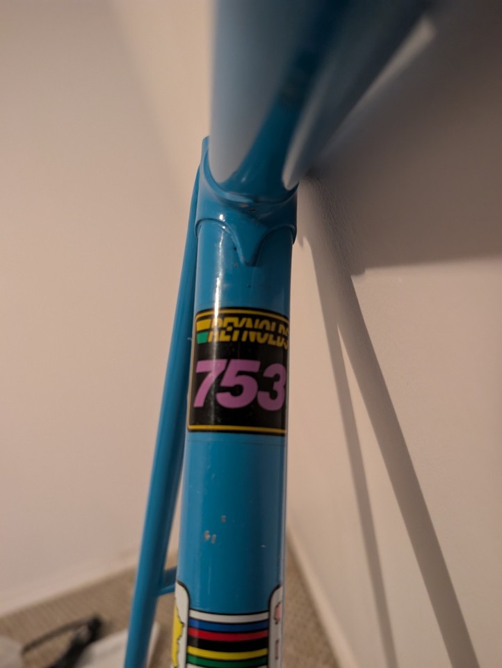 Vintage Eddy Merckx Road Bike FRAME and FORK 59cm Reynolds 753 | eBay