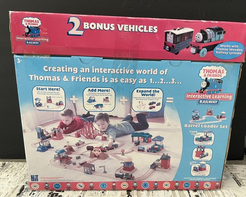 Thomas & Friends Interactive Learning Railway Barrel Loader Complete ...