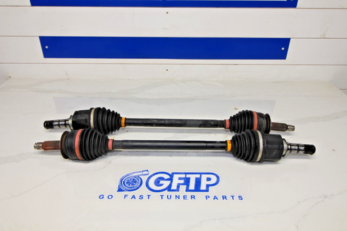 08-21 SUBARU WRX STI OEM FRONT CV AXLE SHAFT AXLES ASSEMBLY PAIR LH RH ...