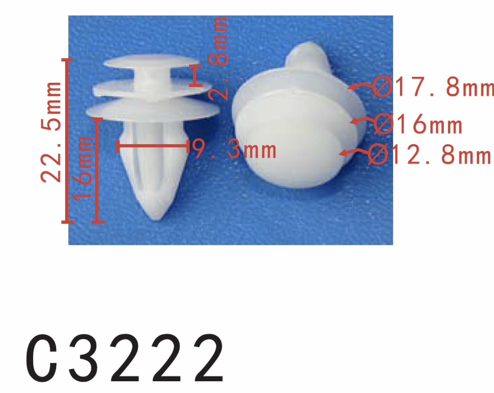 20pcs Fit Nissan Murano Lower Gate Trim Clip 01553-10481 - Autobahn88 ...