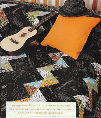 Lightning Strikes Quilt quilting pattern instructions | eBay