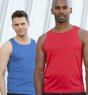 JC007 AWDis Unisex Vest, Plain Muscle Vest Sports Wear Gym Wear ...