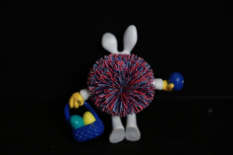 Koosh Kooshling EASTER BUNNY Vintage Toy Figure | eBay
