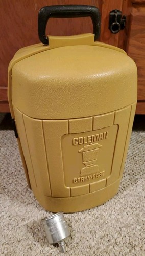 Vintage (1/77) Coleman Yellow Clamshell Carry Case for 220-228-275 | eBay