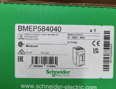 NEW SCHNEIDER ELECTRIC Modicon M580 BMEP584040 785901998501| eBay