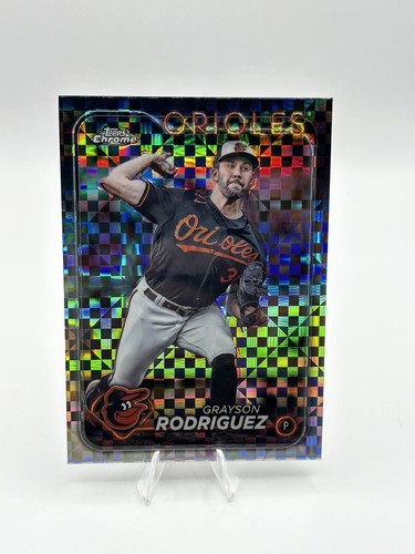 2024 Topps Chrome Baseball X Fractor Grayson Rodriguez Orioles #268 | eBay