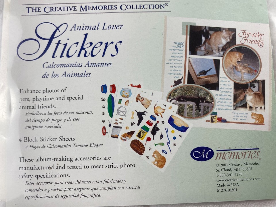 Creative Memories Sticker Pack Block Sheets VINTAGE Style YOU PICK | eBay