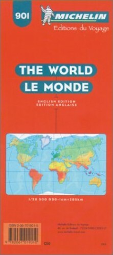The World, The (Michelin Maps) by Pneu Michelin Sheet map, folded Book ...