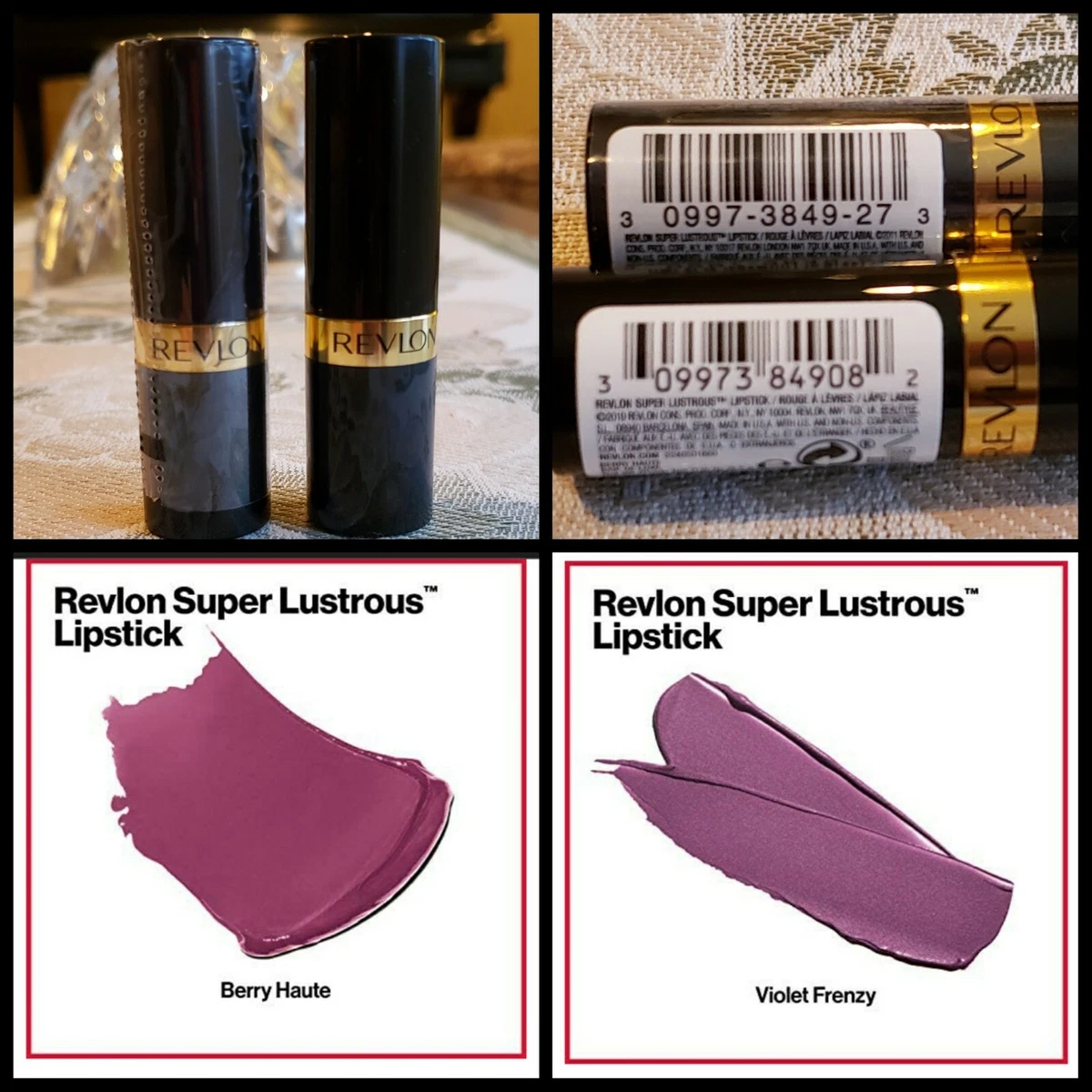 Revlon Super Lustrous Lipstick Violet Frenzy