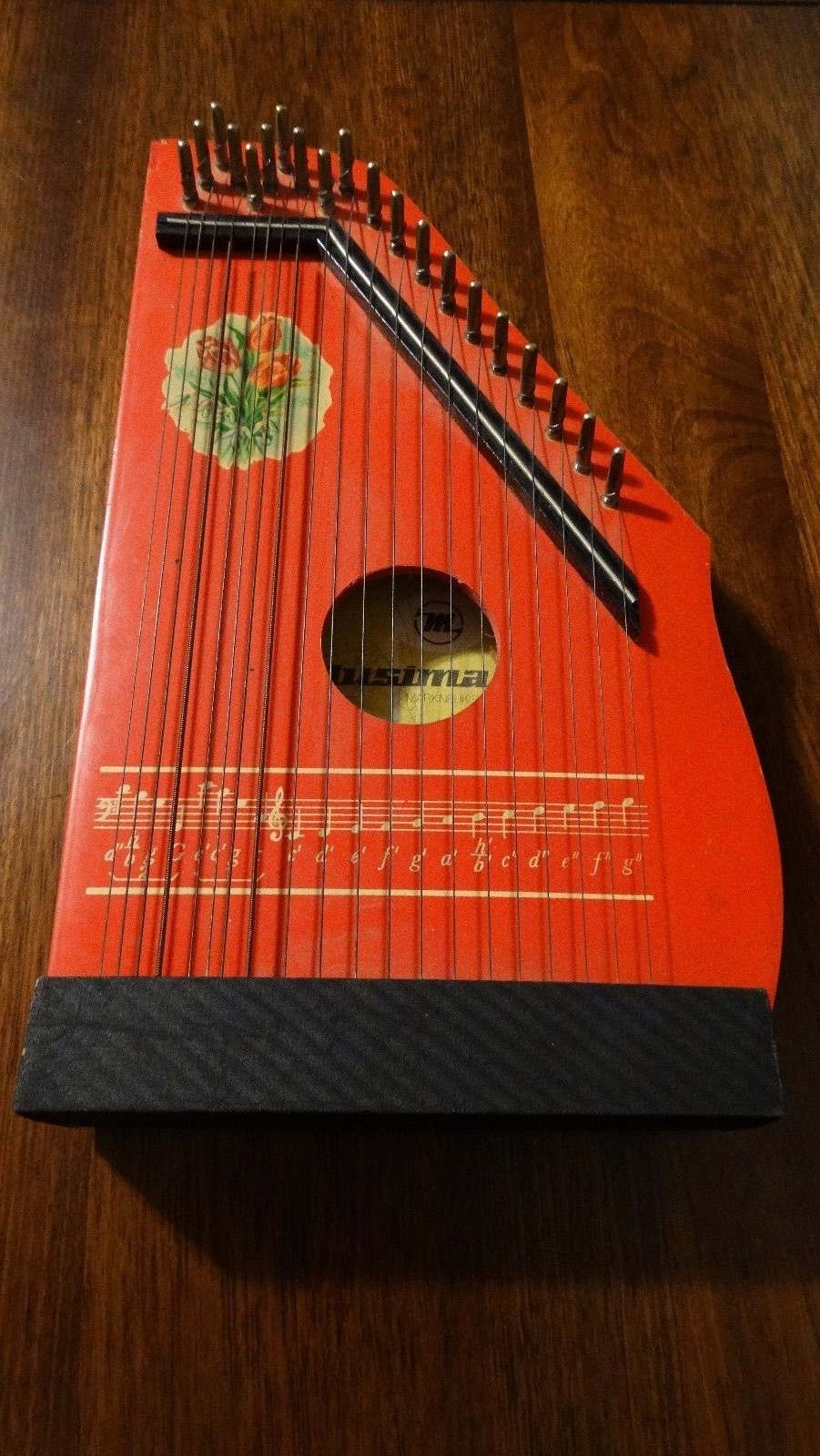 MUSIMA Vintage German String Harp 70's Markneukirchen | eBay