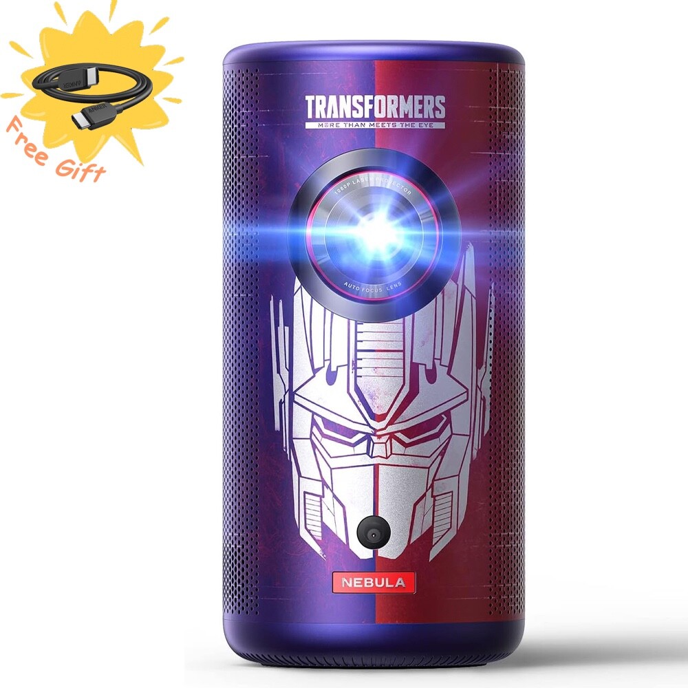 Anker NEBULA Capsule 3 Laser Transformers SE 1080P Smart Portable ...