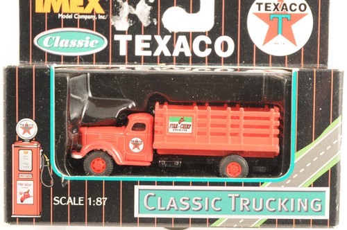 IMEX HO Scale #870167 Texaco Truck Die Cast - Fire Chief Gasoline Stake ...