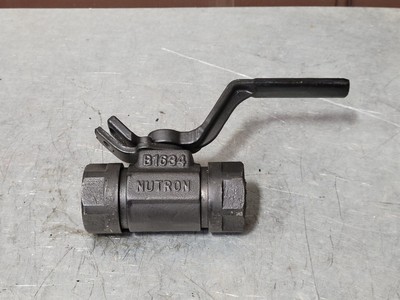 NUTRON 1/2" Floating Ball Valve T3, B16.34 | eBay
