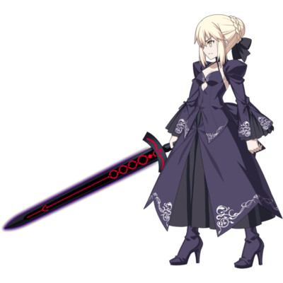 Artoria V2 Fate/Grand Order Weatherproof Anime Sticker 6" Car Decal | eBay
