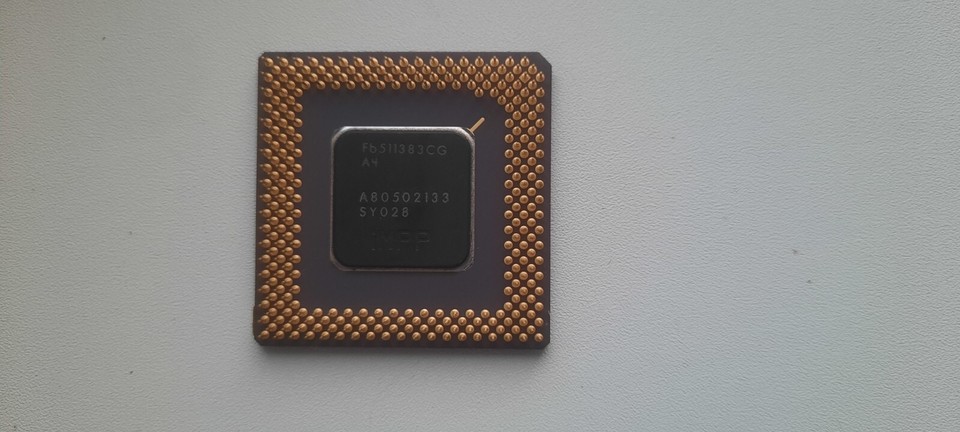 Intel Pentium 133 A80502133 SY028 3.1V rare mobile Pentium 133 vintage ...