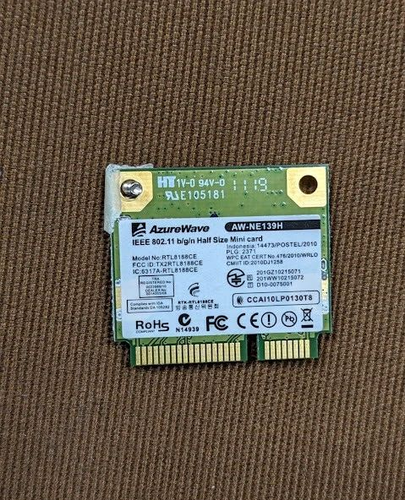 Asus X53E Laptop AW-NE139H Wireless WiFi Mini Card- 04G03309800M | eBay