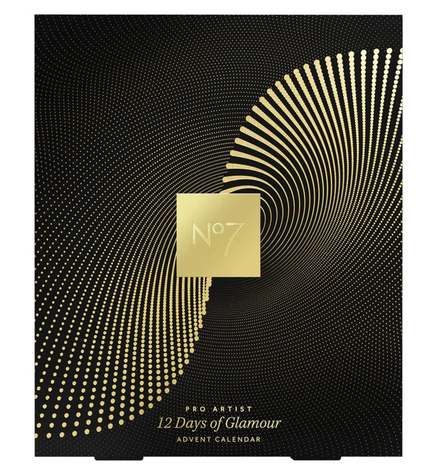 No7 Pro Artist 12 Days of Glamour Advent Calendar- Contents Worth Over ...