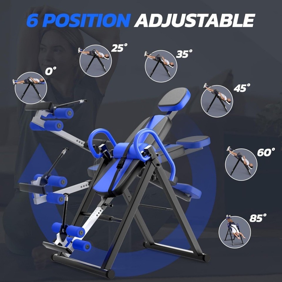 Dripex Heavy Duty Gravity Inversion Table 300 Lbs Capacity | eBay