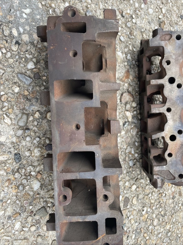 BMS Performance NOS 25500027 Buick Stage ll 90* V6 Cast Iron Heads,Pair ...