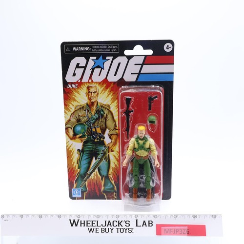 Duke GI Joe Retro Collection 2021 Hasbro Action Figure NEW SEALED | eBay