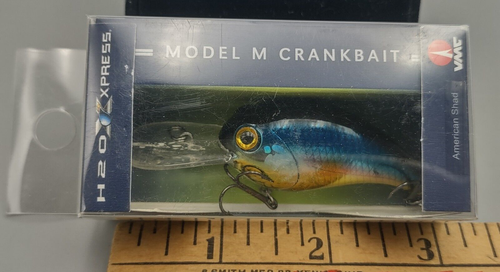 NEW H2O Express Model M Crankbait American Shad 3" | eBay