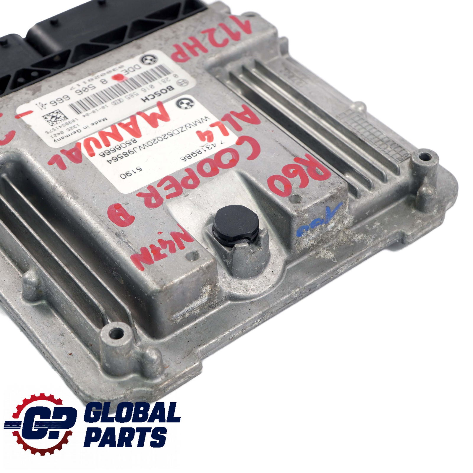 Mini Cooper D R60 ALL4 N47N Diesel Engine Control Unit ECU DDE 8506666 ...