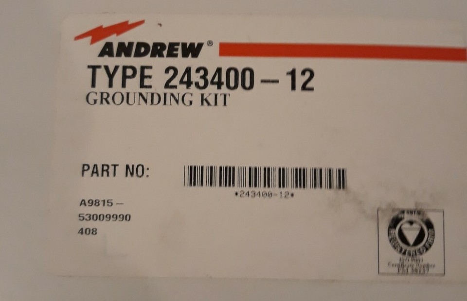 Andrew 243400-12 Grounding Kit | eBay