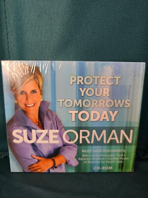 Suze Orman: Protect Your Tomorrows Today (CD-ROM, 2014) NEW, Sealed | eBay