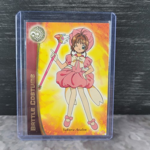 2000 Upper Deck Cardcaptors Character Cards Battle Costume #77 Sakura ...