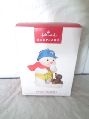 2023 Hallmark - Snow Buddies Ornament - Snowman | eBay