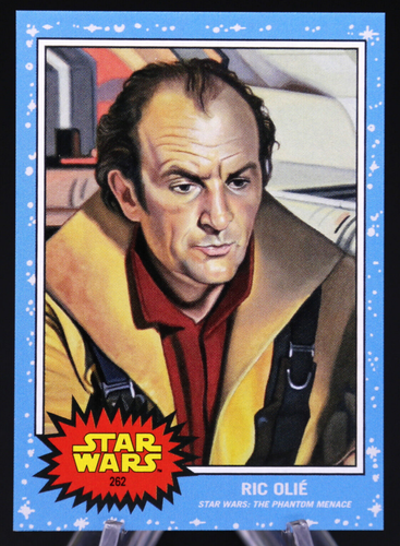 2021 Topps Living Star Wars RIC OLIE #262 Phantom Menace SP PR /1,083 🎬 ...