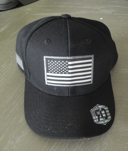 Runs Deep Tactical USA American Flag Premium Tactical Hat Black ...