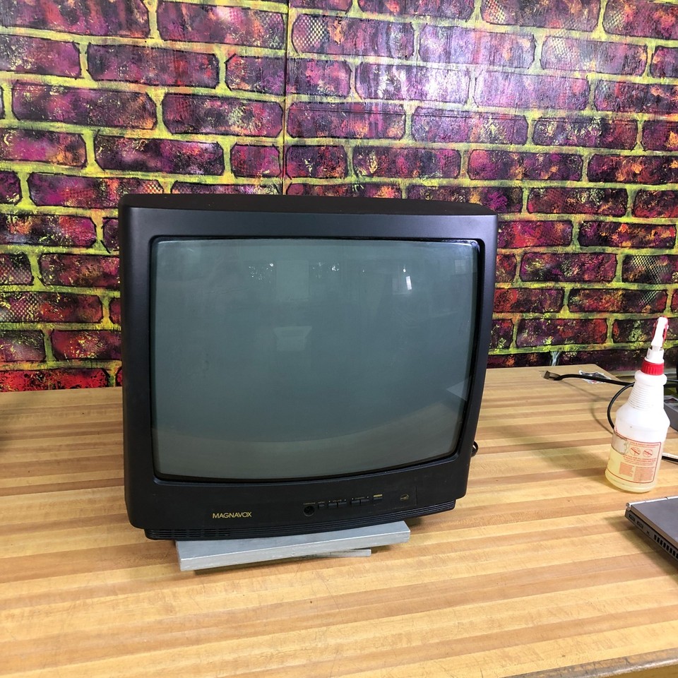 Magnavox MT1905B101 19" CRT Color Tube TV - Retro Gaming | eBay