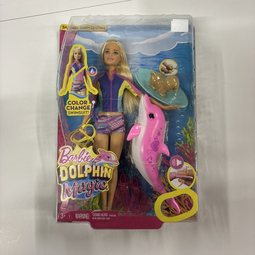 Mattel Barbie Dolphin Magic Snorkel Fun Friends Doll (FBD63) for sale ...