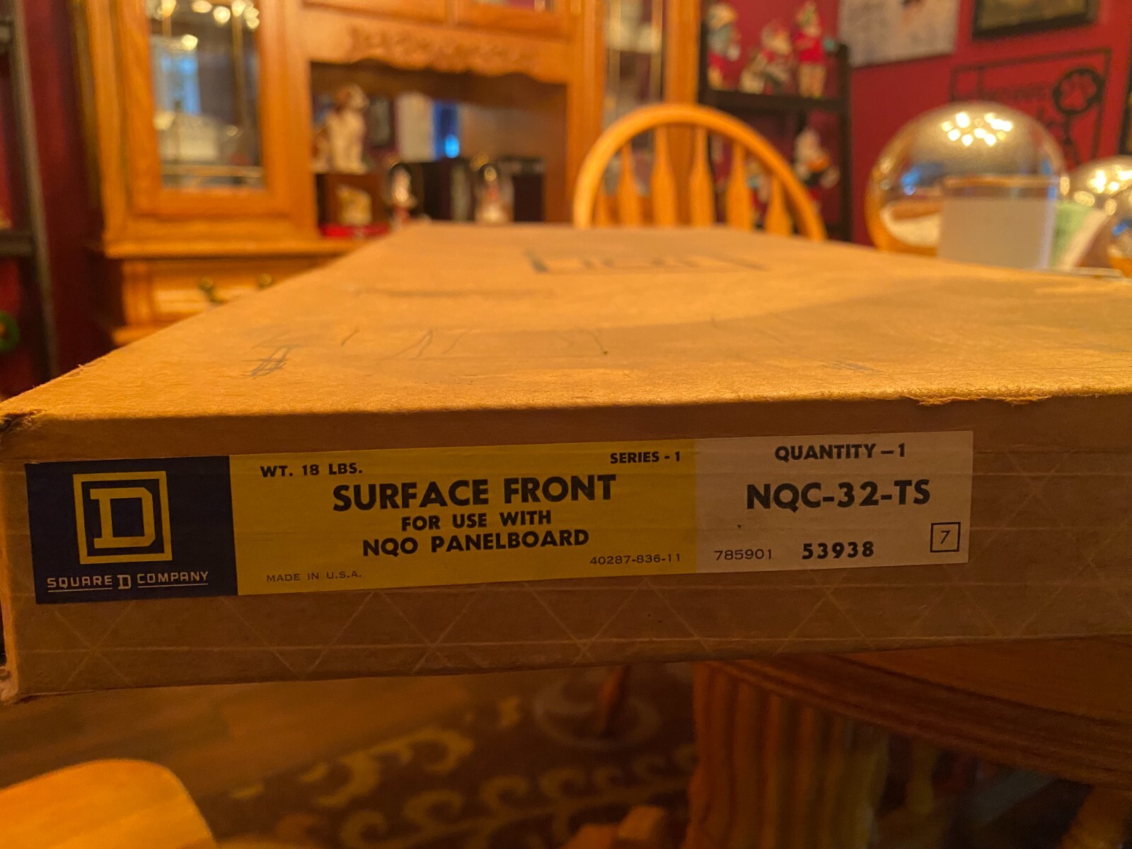 SQUARE D NQC32TS : Surface front for use with NQO PANELBOARD 15.5X34 W ...