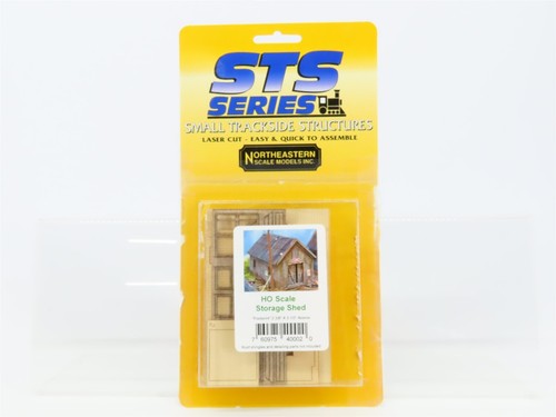 HO 1/87 Scale Northeastern Scale Models STS Series Kit Storage Shed ...