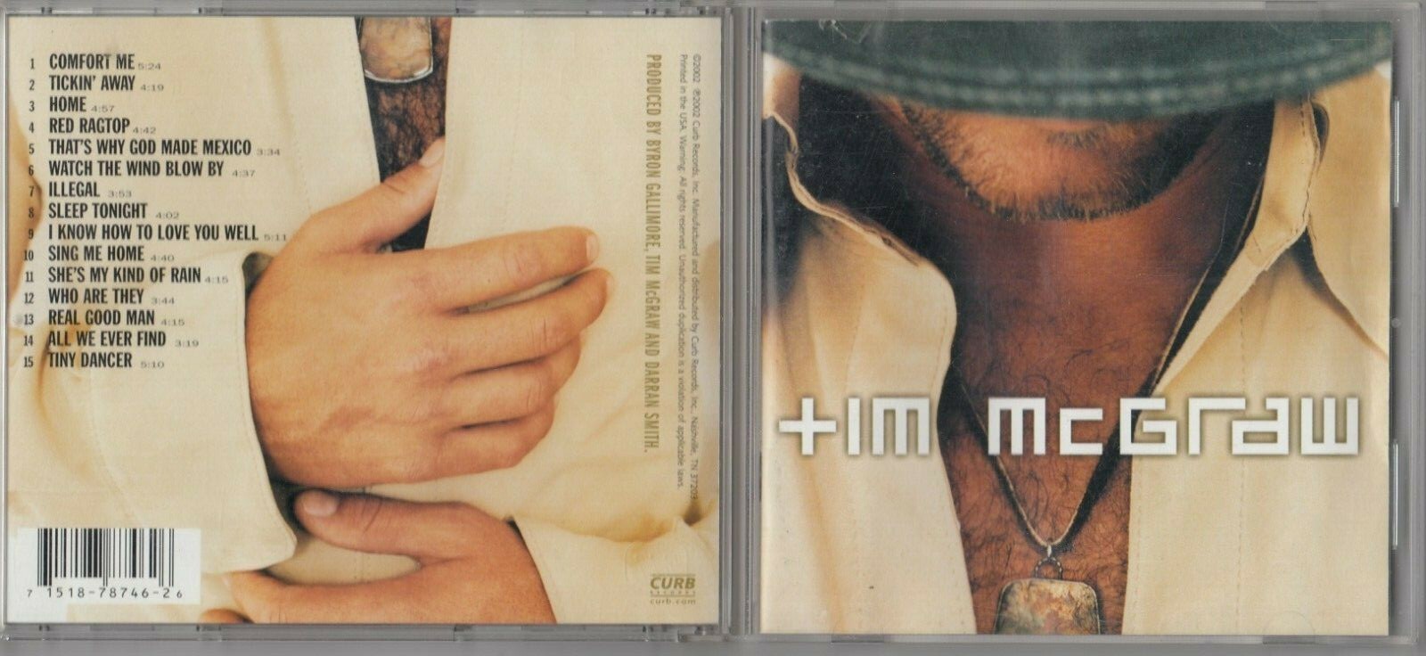 Tim McGraw and the Dancehall Doctors by Tim McGraw (CD, Nov-2002, Curb ...