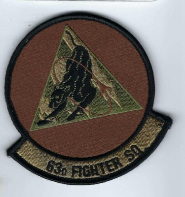 PATCH USAF 63RD FIGHTER SQ FS 4" | eBay