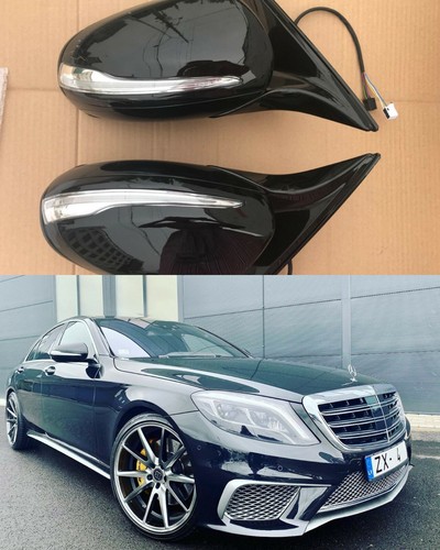Side Door Mirror Set for Mercedes Benz W222 New S Class S300 S550 S63 ...
